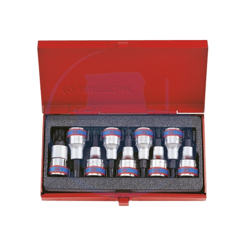 Coffret de douilles 1/2 TORX® - 9 pièces - KING TONY - Tracto Pieces