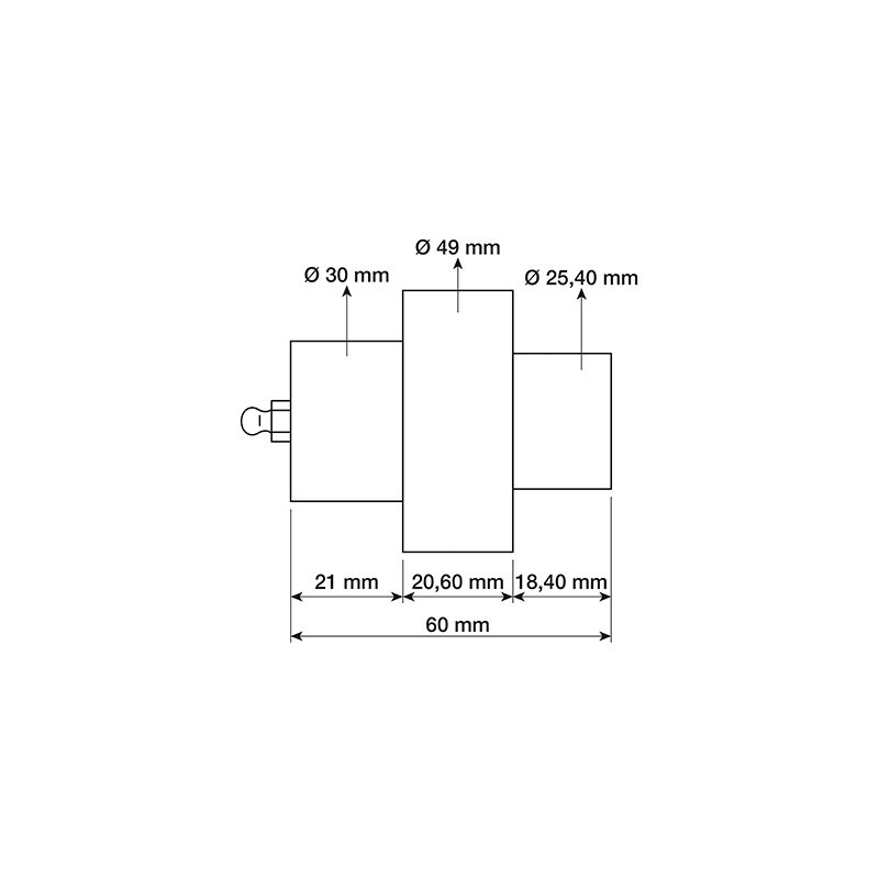 AXE PIVOT pour ponts Z F - Tracto Pieces