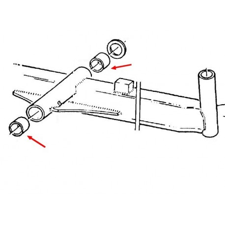 BAGUE DE BALANCIER ET DE FUSEE pour tracteurs DEUTZ - Tracto Pieces