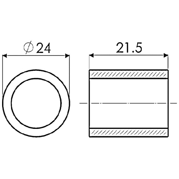 BAGUE ENTRETOISE 24X14,5X21,5 - Tracto Pieces