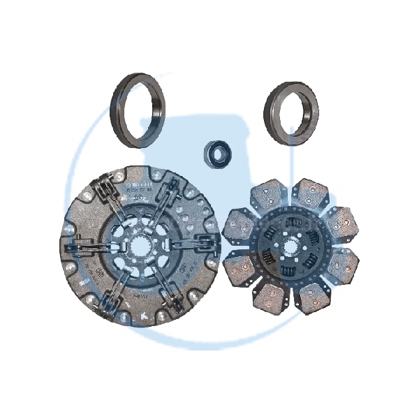 KIT EMBRAYAGE Ø 310/310 pour tracteurs RENAULT Témis 550 - Tracto Pieces