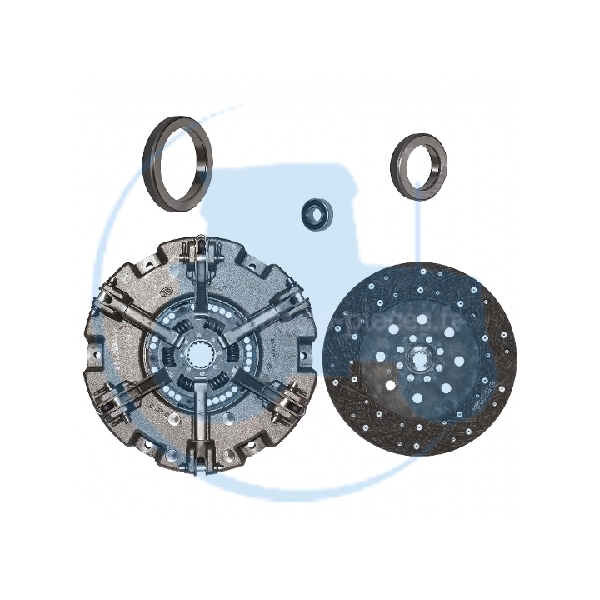 KIT EMBRAYAGE Ø 330/310 mm CERAMETALIQQUE pour tracteurs JOHN DEERE RENAULT - Tracto Pieces