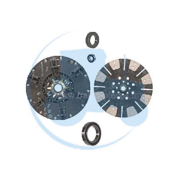 KIT EMBRAYAGE Ø 350 MM pour tracteurs CASE IH 1255 1455 sans coupleur - Tracto Pieces