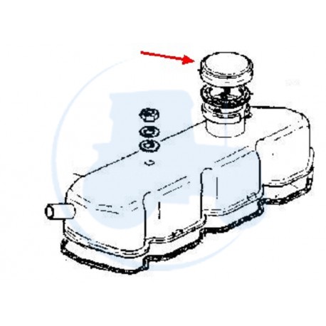BOUCHON HUILE pour tracteurs MASSEY-FERGUSON - Tracto Pieces
