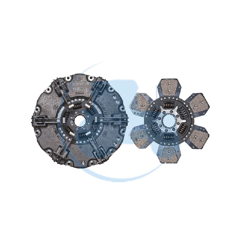 KIT EMBRAYAGE Ø 310/310 - 21 CANNELURES pour tracteurs DEUTZ FAHR - Tracto Pieces
