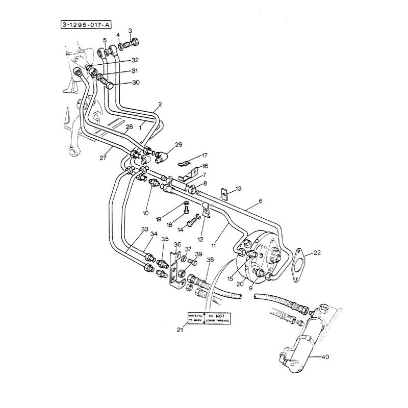 POMPE DIRECTION pour tracteurs MASSEY-FERGUSON - Tracto Pieces