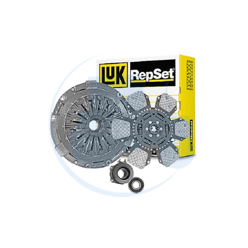 KIT EMBRAYAGE Ø 330 mm avec butée hydraulique 2 sorties pour tracteurs JOHN DEERE - Tracto Pieces