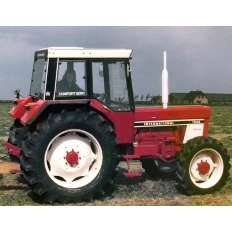 Pare-brise ouvrant clair pour tracteurs Case IH